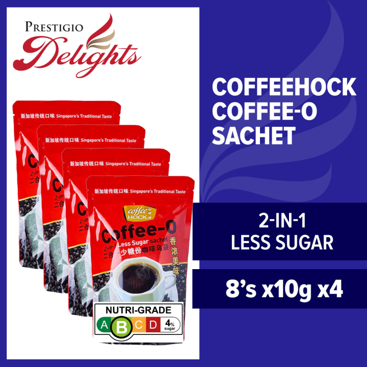 Coffeehock 2in1 Coffee-O Mixture Bag with Less sugar (Kopi-O) 8's x 10g ...