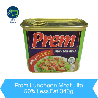 Prem Luncheon Meat Lite 50% Less Fat 340g | Lazada PH