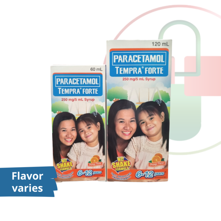 Tempra Forte Syrup For 6-12 Years Old (RANDOM FLAVOR) | Lazada PH
