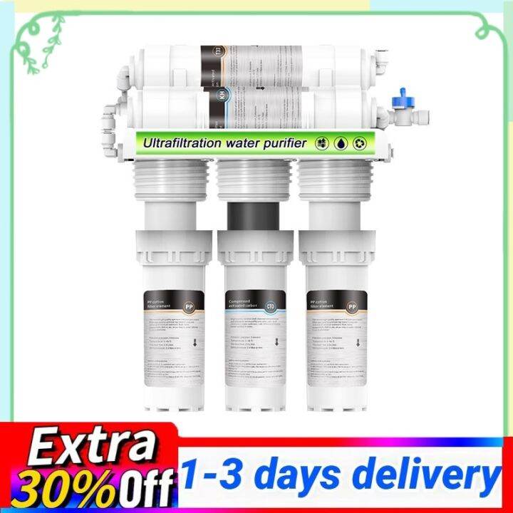 【COD】6 stages Kitchen drinking water Purifier Filter Ultra-filtration ...