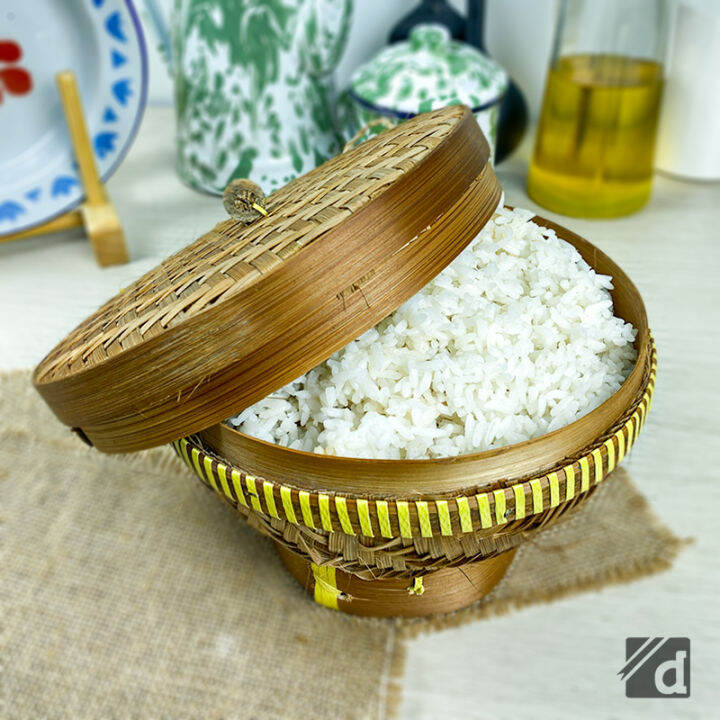 Wakul Nasi Ukuran Besar, Bakul Nasi, Boboko, Wadah Nasi Bambu ...