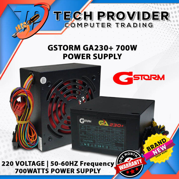 G-Storm / Intelligent 700w Power Supply Generic PSU not true rated | We ...