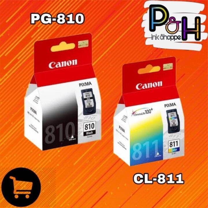 Genuine Canon Pixma PG-810/ CL-811 Ink Cartridge | Lazada PH
