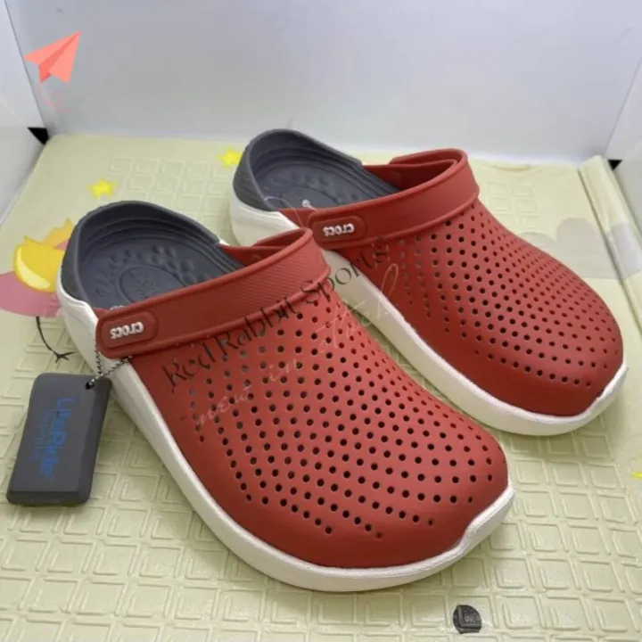 รองเท้าแตะ Crocs Lit Rider สีมาใหม่ สวย นิ่ม เบา ใส่สบาย ใส่ได้ทั้งผู้หญิงและผู้ชาย เทรนด์แฟชั่น ...