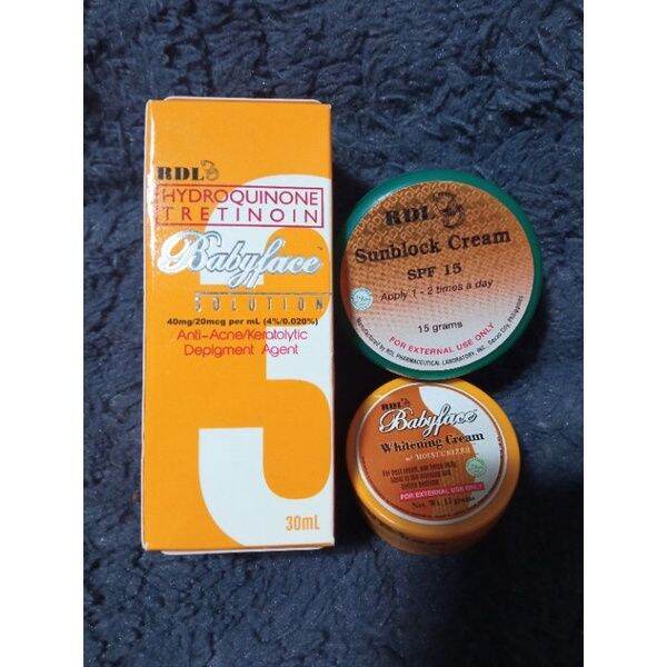 RDL skin care babyface package set | Lazada PH