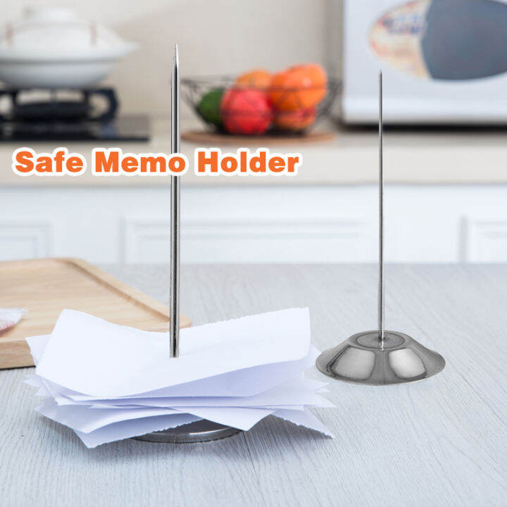 Safe Memo Holder/ Receipt Holder /Spike Stick for Bill Receipt Note ...
