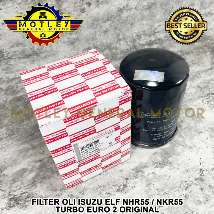 OIL FILTER SARINGAN OLI ISUZU ELF NHR55 NHR 55 NKR55 NKR 55 TURBO EURO ...