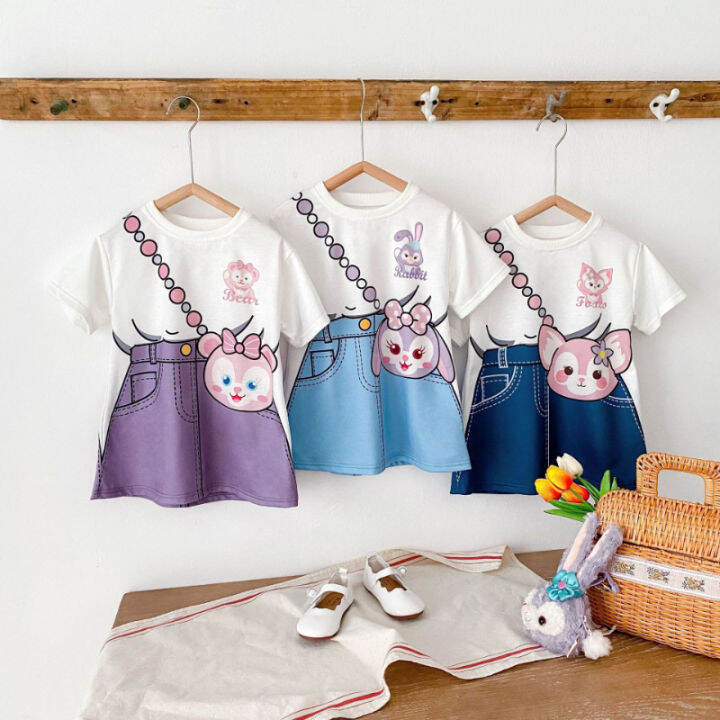 ชุดเดรสสำหรับเด็กผู้หญิง Stella Lou Linna Bell,ชุดเดรสเจ้าหญิงลาย ...