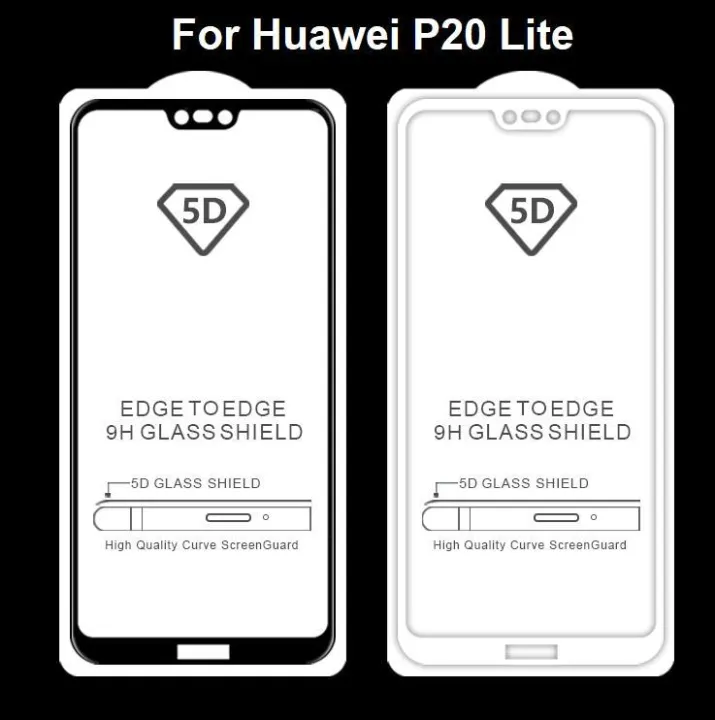 5d curve full tempered glass for huawei | Lazada PH