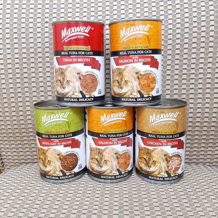 Maxwell Premium Cat Food in Can 375/400g with Real Tuna Meat | Lazada PH