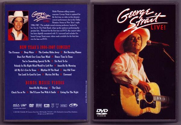 George Strait Live Concert (DVD/dts) | Lazada PH