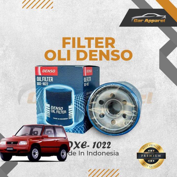 Denso DXE 1022 Filter Oli Escudo Sidekick OIi filter Denso | Lazada ...