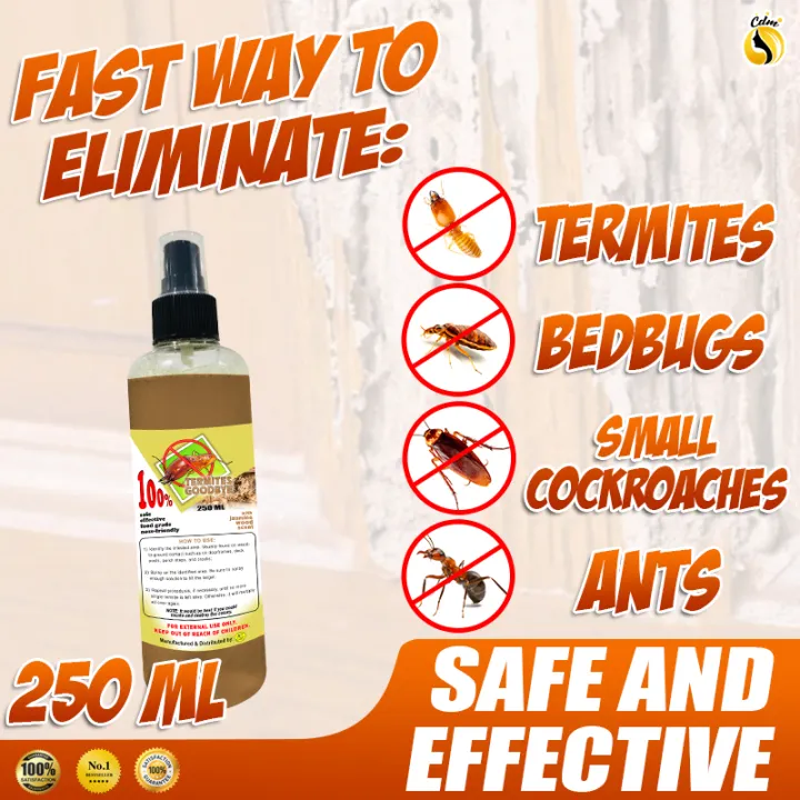 Termites Goodbye Spray 250ml Natural Termites Killer ( Pamatay Anay ...