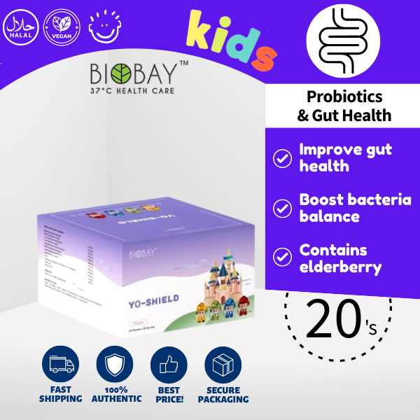 Biobay Yo-Shield Sachets with Probiotics Inulin Vitamin C D3 High ...