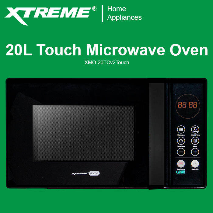 XTREME HOME 20L Touch Microwave Oven LED Display Defrost Function ...
