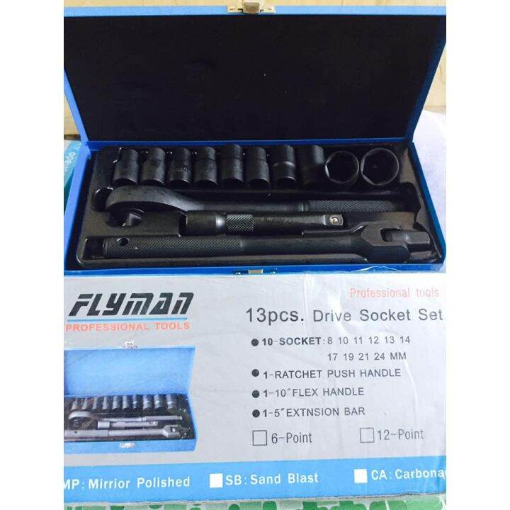 Original Flyman 24PCS Drive Socket Set | Lazada PH
