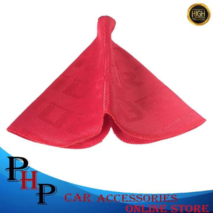 TRD Gear Shift Knob Shifter Boot Cover Gear (RED) | Lazada PH