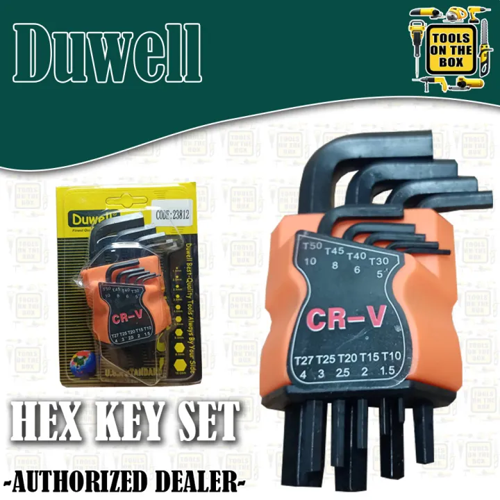 Duwell 23812 Hex Key Set | Lazada PH