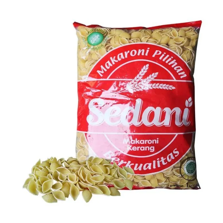 Repack Makaroni Pasta Sedani Kerang Macaroni 250gr Mentah | Lazada ...