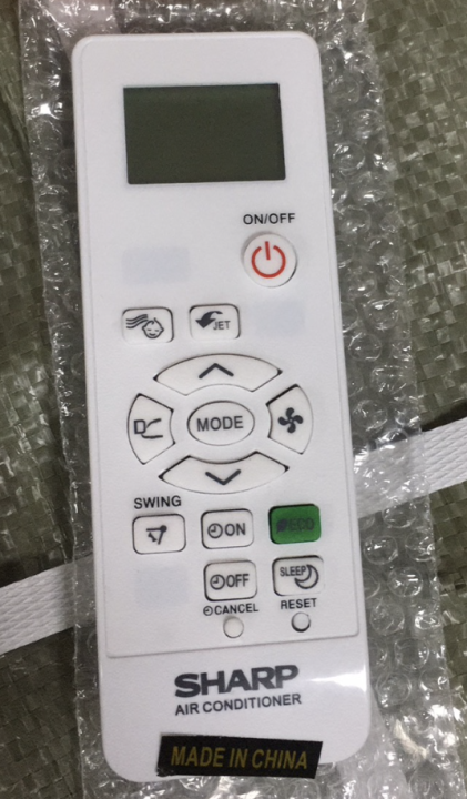 Remote Control for Sharp Air Conditioner Model A967 *Command button on the left* Compatible with ...