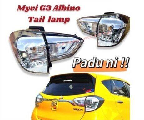Perodua Myvi 2018 2019 2020 2021 2022 GT LED Light Bar Tail Lamp ...