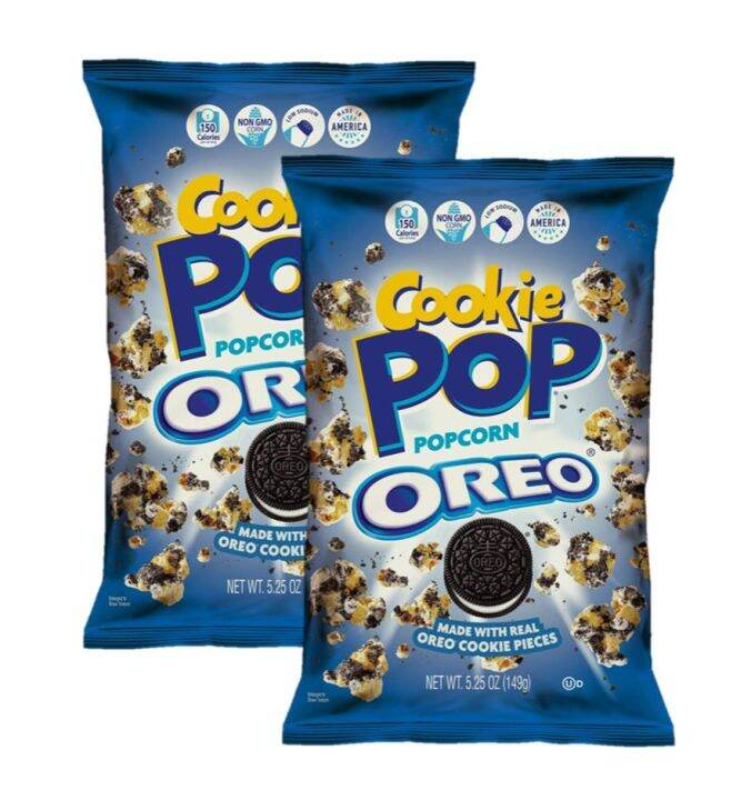 Cookie POP Popcorn OREO Snack Pop (5.25oz) คุ๊กกี้ ป็อป ป็อปคอร์น โอริ ...