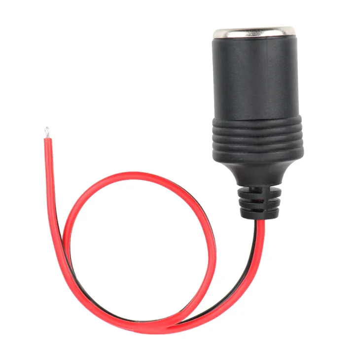 With Cable Car Lighter Plug Connector Adapter Plug Receptacle Auto ...