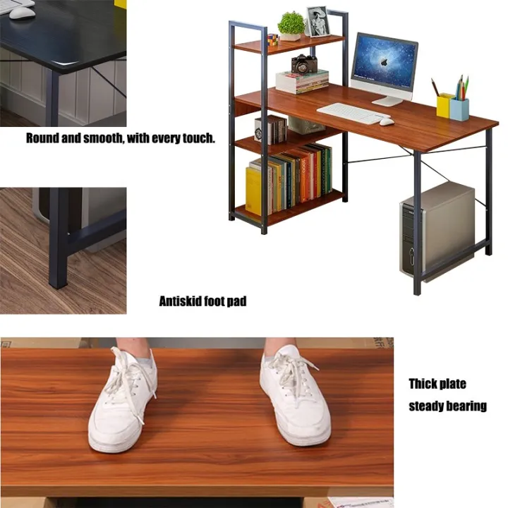 Computer Desk Study Office Table Computer Table Study Desk 4 Tier ...
