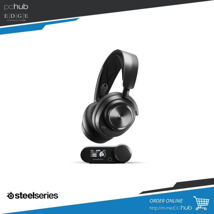SteelSeries SS Arctis Nova Pro wireless, gaming headset, BT + 2.4ghz, pn: 61520 | Lazada PH