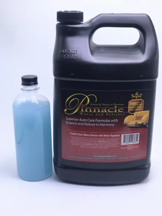 Pinnacle Crystal Glass Cleaner With Water Repellent สเปรย์ทำความสะอาด ...