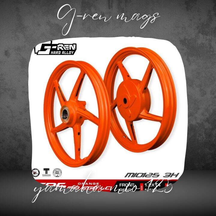 G-REN Mags Gr5 For Mio 125 Mio125 Ego Lc 3h 1.2x1.4-14 Slim Type kbh ...