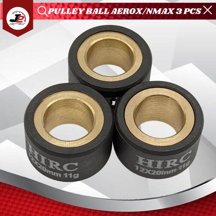 MOTORCYCLE HIRC PULLEY BALL NMAX.AEROX V1/V2 3PCS | Lazada PH