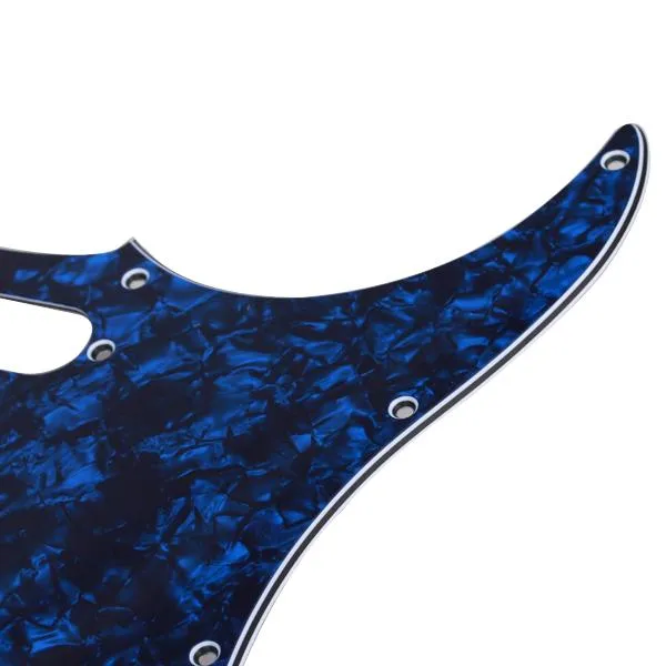 BNMUSIC Blue Pearl Pickguard 3 Ply 11 Hole For Strat Guitar SSS | Lazada PH