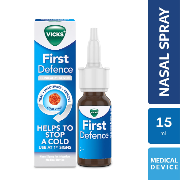 Vicks First Defence Nasal Spray 15ml | Nasal Defense | Lazada PH