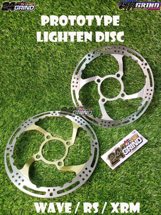 SUPER LIGHTEN DISC / PROTOTYPE DISC HONDA WAVE / RS / XRM 125 220mm ...
