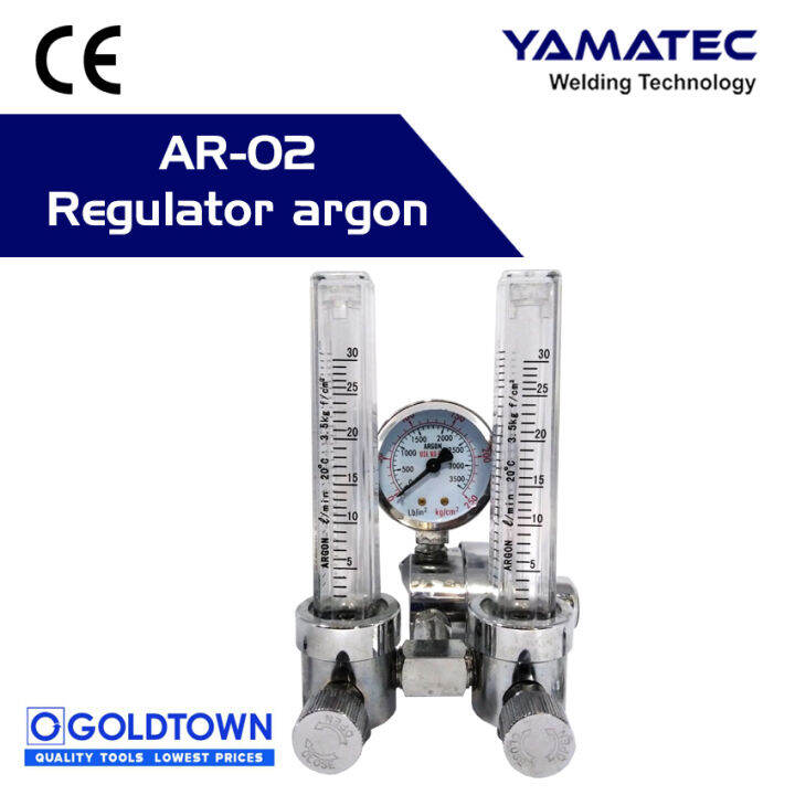 YAMATEC Regulator acetylene AR-02 PROFESSIONAL INDUSTRIAL GAS WELDING & CUTTING EQUIPMENT ...