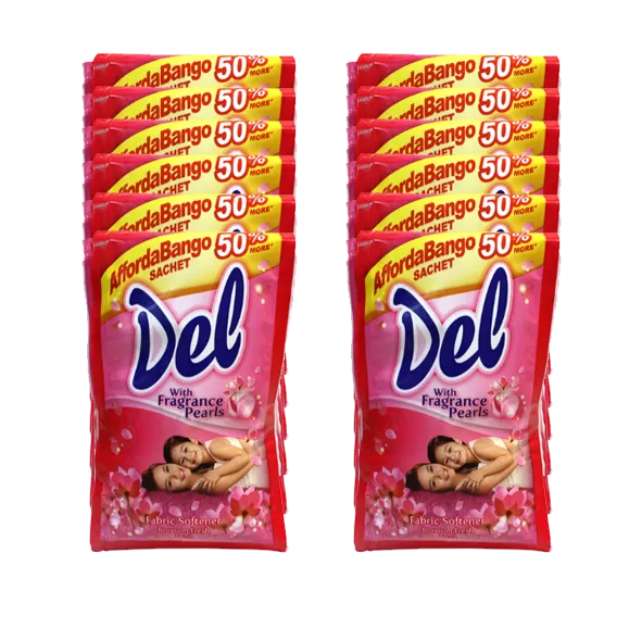 Del with Fragrance Pearls Fabric Softener 33ml 12pcs | Lazada PH