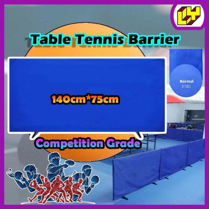 Table Tennis Surround Table Tennis Barrier Divider Removeable ...