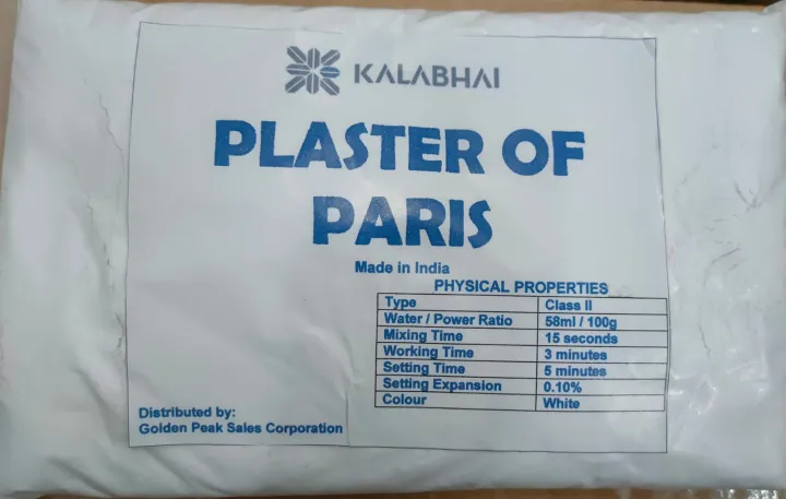 Plaster of Paris, Kalabhai India (per pack) | Lazada PH