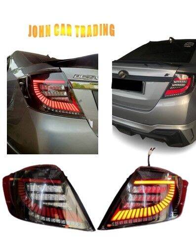 Perodua Bezza 2016~2022 Dragon Scale Dynamic Led Tail Lamp Lampu ...