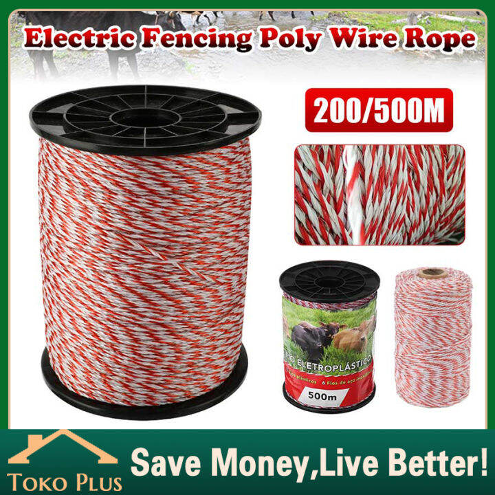 Pagar Listrik Aksesori Diameter 2mm Per Roll Kawat Pagar Listrik ...