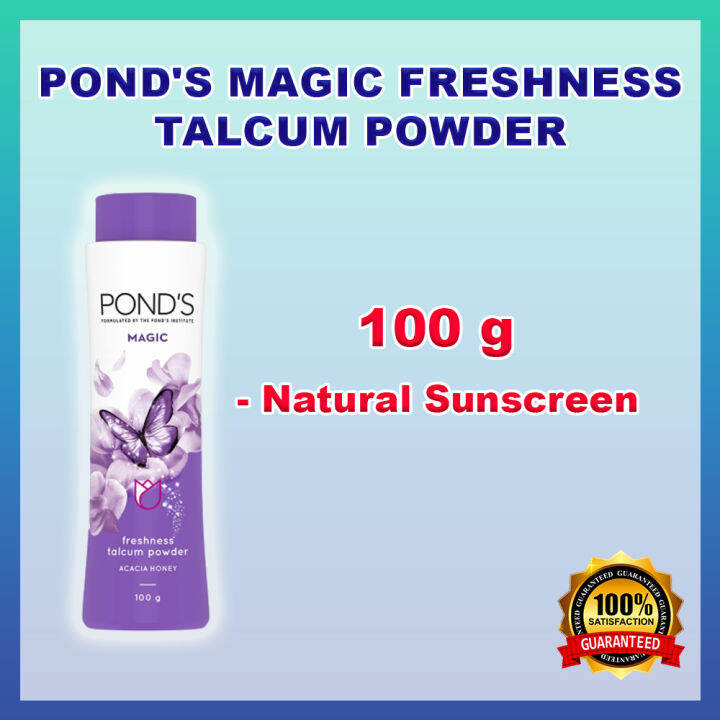 POND'S - Magic - Freshness Talcum Powder - Acacia Honey - 100g | Lazada