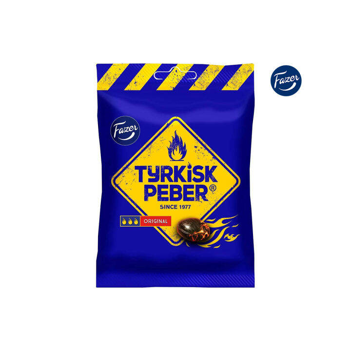 Tyrkisk Peber Original, pepper liquorice, salmiakki turkin pippuri ...