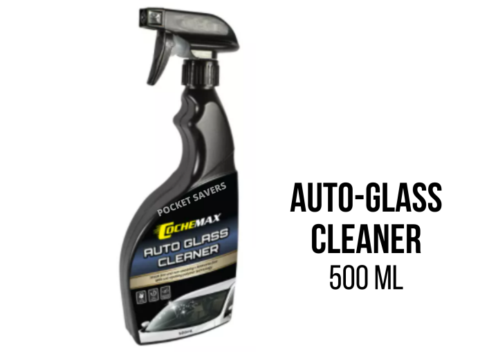 COCHEMAX Premium Glass Cleaner 500 ml (Auto Windows Stain Remover, Spot ...