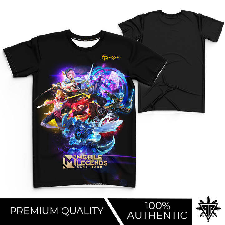 Mobile Legends ASSASSIN ROLE Premium Full Sublimation Tshirt Design ...