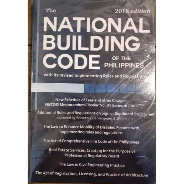 THE NATIONAL BUILDING CODE 2018 EDITION | Lazada PH