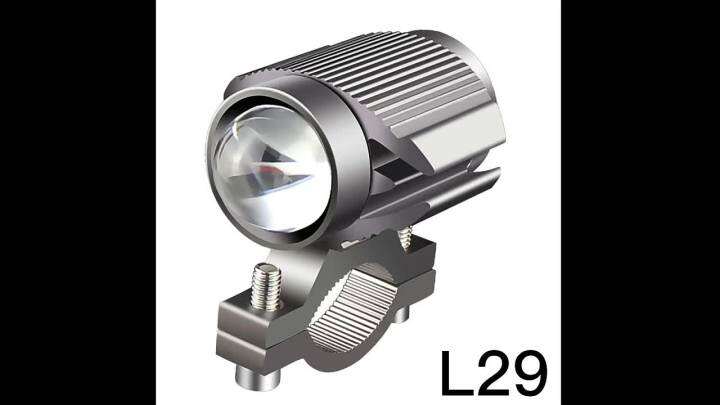 1 Piece Waterproof Motorcycle LED Spotlight Headlight 15W White 6000k ...