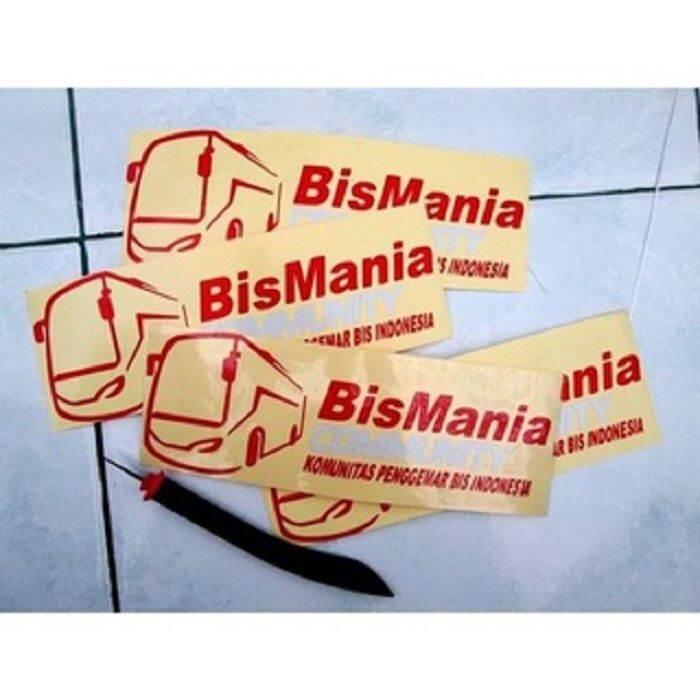 STIKER BIS MANIA | Lazada Indonesia