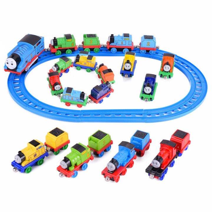 Thomas and Friends Electric Thomas Percy and 1/43 Alloy Magnetic Train ...