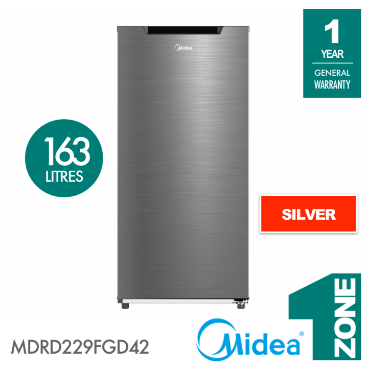 Midea 163L Single Door Refrigerator Small Fridge - Model: MDRD229FGD28 ...